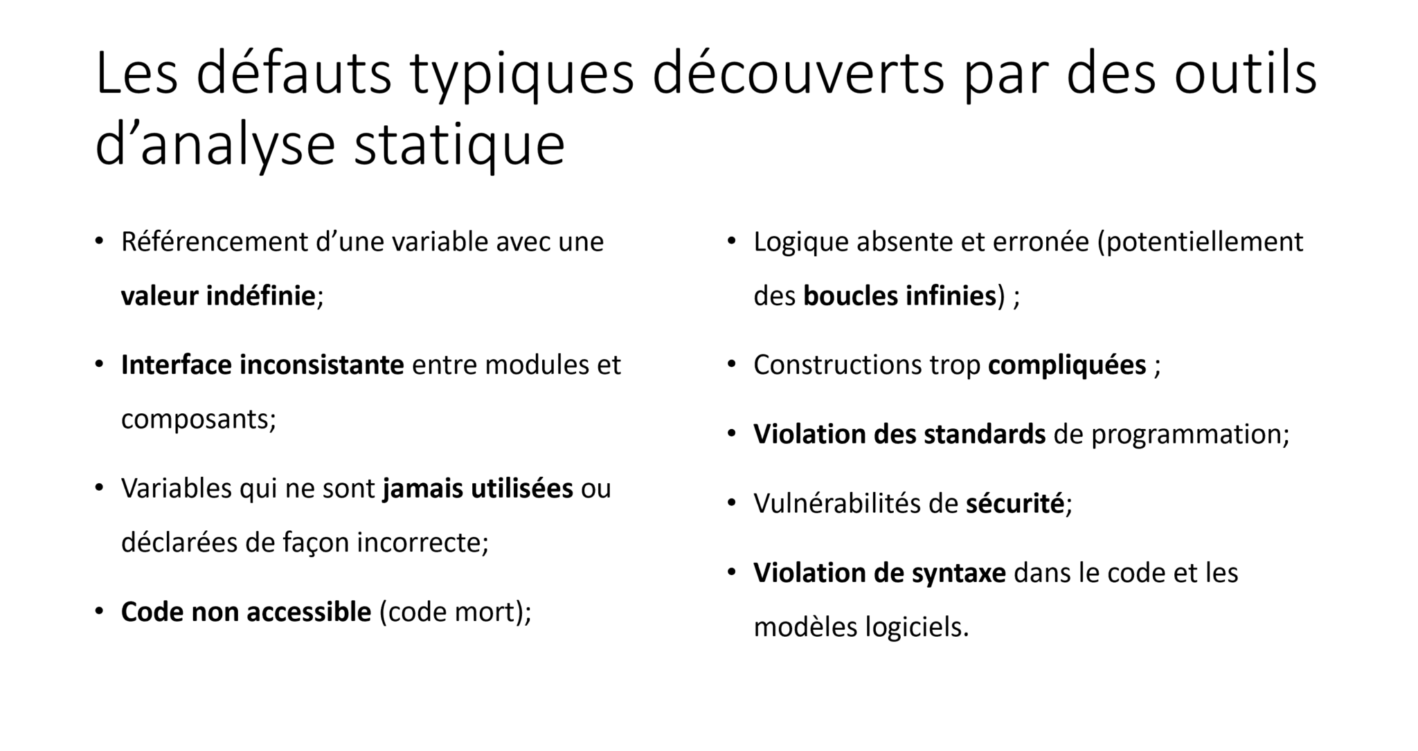 Comment réaliser une analyse statique - Test Academy